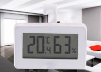 China Small Digital Hygro Thermometer Hanging And Flip Stand With Magnet Lightweight for sale