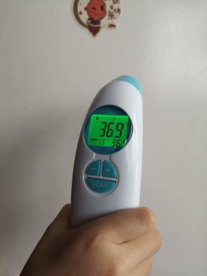 China Baby Body Temperature Infrared Forehead Thermometer High Fever Alarm Function for sale
