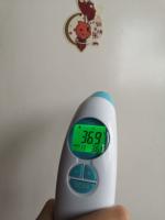 China Baby Body Temperature Infrared Forehead Thermometer High Fever Alarm Function for sale