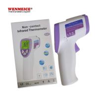 China three color back-light Adults Baby non contact Infrared Forehead Thermometer for sale