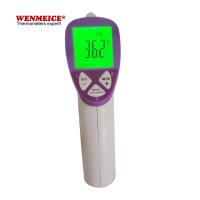 China three color back-light Adults Baby non contact Infrared Forehead Thermometer for sale
