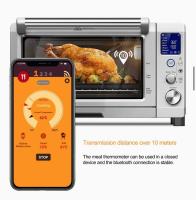 China IP67 Wireless Meat Thermometer 2-in-1 Probe Bluetooth 100ft Range 0-300C for sale
