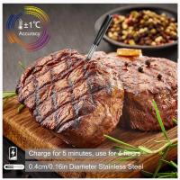 China IP67 Wireless BBQ Thermometer 2-in-1 Probe 60m Bluetooth Meat Thermometer for sale
