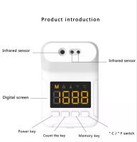 China Intelligent Alarm 10cm Wall Mounted Thermometers for sale