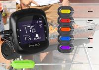 China Wireless Bluetooth Kitchen Meat Thermometer with LCD Screen 6 Probes 100m Range for sale