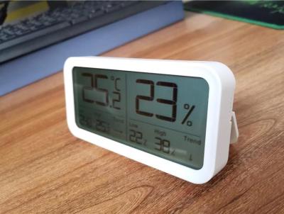 China Indoor Room LCD Display Digital Hygro Thermometer for sale