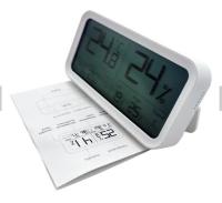 China ABS Plastic Hotel C/F Switchable Digital Hygro Thermometer for sale