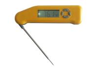 China Folding Probe Digital Meat Thermometer -40°C to 300°C IP68 Waterproof with Backlight for sale