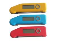 China Folding Probe Digital Meat Thermometer -40°C to 300°C IP68 Waterproof with Backlight for sale
