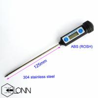China Instant Read Electronic Meat Digital Food Thermometer with 12.7cm Probe for sale