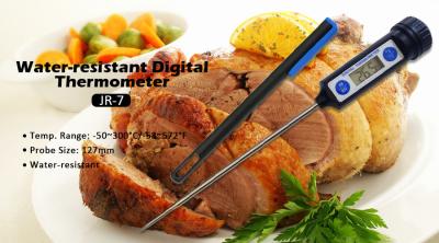 China Instant Read Electronic Meat Digital Food Thermometer with 12.7cm Probe for sale