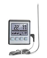 China TP710 Stainless Steel Digital Food Thermometer with Timer Alarm 0-300°C for sale