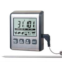 China TP710 Stainless Steel Digital Food Thermometer with Timer Alarm 0-300°C for sale