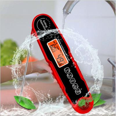 China Magnet Dual Channel OEM CE Bbq Smoker Thermometer for sale