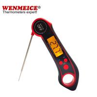 China IP65 Waterproof Instant Read Food Thermometer with Backlight LCD -50 to 300C for sale