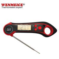 China IP65 Waterproof Instant Read Food Thermometer with Backlight LCD -50 to 300C for sale