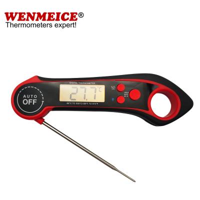 China IP65 Waterproof Instant Read Food Thermometer with Backlight LCD -50 to 300C for sale