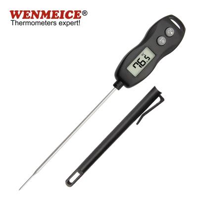 China Pen Type Digital Food Thermometer with Backlight -50°C to 300°C Stainless Steel Probe for sale