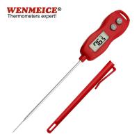 China Pen Type Digital Food Thermometer with Backlight -50°C to 300°C Stainless Steel Probe for sale
