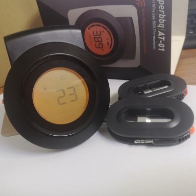 China AAA Alkaline Battery Bluetooth Food Thermometer 2 Probes 100m Range for sale