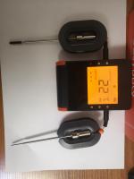 China Smart Grill 716F Bluetooth Food Thermometer With Large Backlite Screen Alarm for sale