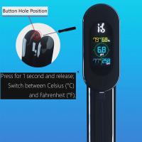 China 32F To 140F Digital LCD Aquarium Thermometer Temp PH TDS Air Temp Humidity Tester for sale