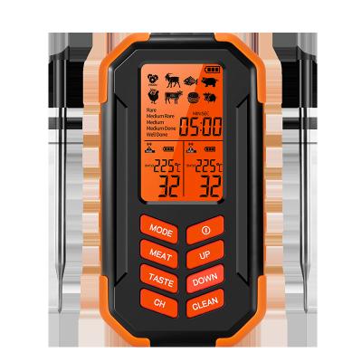 China Rechargeable Digital Meat Grill Thermometer 50-300C with Probe for sale
