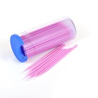 China Dental  Disposable Micro Applicator Plastic Material For Oral / Eyelash for sale