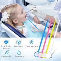 China Oral Teeth Inspection Dental Disposable Products Dental Mouth Mirror Anti Fog for sale