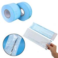 China Medical Sterilization Products Roll Heat Sealing Disposable Surgical Sterile Gusset Pouch Reel for sale