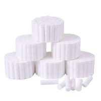 China SJ Dental Cotton Rolls Nature cotton Hydrophilic High Absorbent Medical Dental Cotton Roll for sale