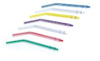 China SJ Dental equipments colorful 3 way syringe tips plastic rainbow spray nozzles teeth cleaning airwater tips dental for sale
