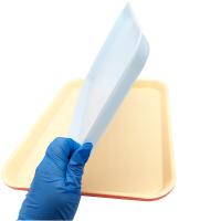 China Surgical Instruments Oral Care Dental Plastic Flat Tray Colorful for sale