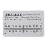 China Lightweight Orthodontic Bracket Teeth Model Mini Metal Brackets Dental for sale