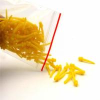 China Dental Silicone Material Disposable Impression Mixing Tips Yellow for sale