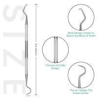 China Dental Surgical Stainless Steel Tooth Scraper Implant Scaling Sets for sale