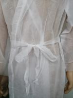 China PP Nonwoven Disposable Medical Clothing Comfortable Sanitary Kimono Disposable Bathrobe for sale
