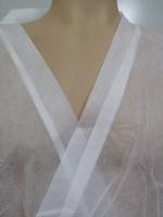 China PP Nonwoven Disposable Medical Clothing Comfortable Sanitary Kimono Disposable Bathrobe for sale