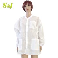 China Waterproof Disposable Medical Clothing Isolation Gown White Safety Clothing Suit for sale