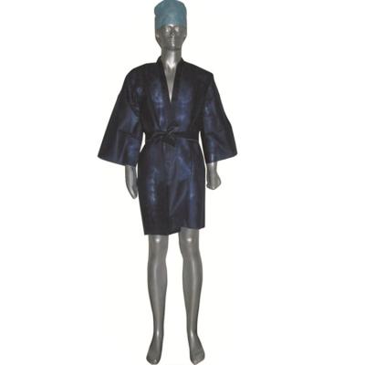 China Comfortable Disposable Medical Clothing Waterproof Kimono Bathrobe for sale
