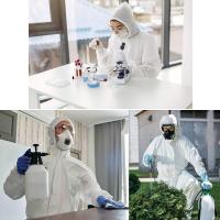 China Unisex  Disposable Medical Clothing High Safety For Protection for sale
