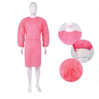 China Non Woven Isolation Gowns Customized Disposable Light Weight Level 1 for sale