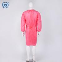 China Non Woven Isolation Gowns Customized Disposable Light Weight Level 1 for sale