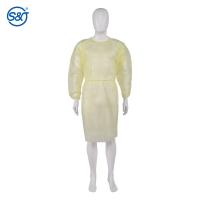 China Lightweight Disposable Medical Clothing Customized Green Color Unisex for sale