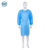 China Lightweight Disposable Medical Clothing Customized Green Color Unisex for sale