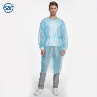 China Lightweight Disposable Medical Clothing Customized Green Color Unisex for sale