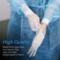 China EN13795 Non Woven PP Protective Hospital Medical Lab Coat for sale