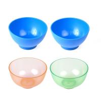 China Colorful  Dental Disposable Products Flexible Plastic Dental Mixing Bowls for sale
