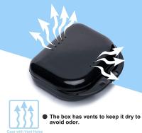 China Denture Transportation Dental Teeth Aligner Case Colorful Plastic for sale