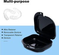 China Denture Transportation Dental Teeth Aligner Case Colorful Plastic for sale